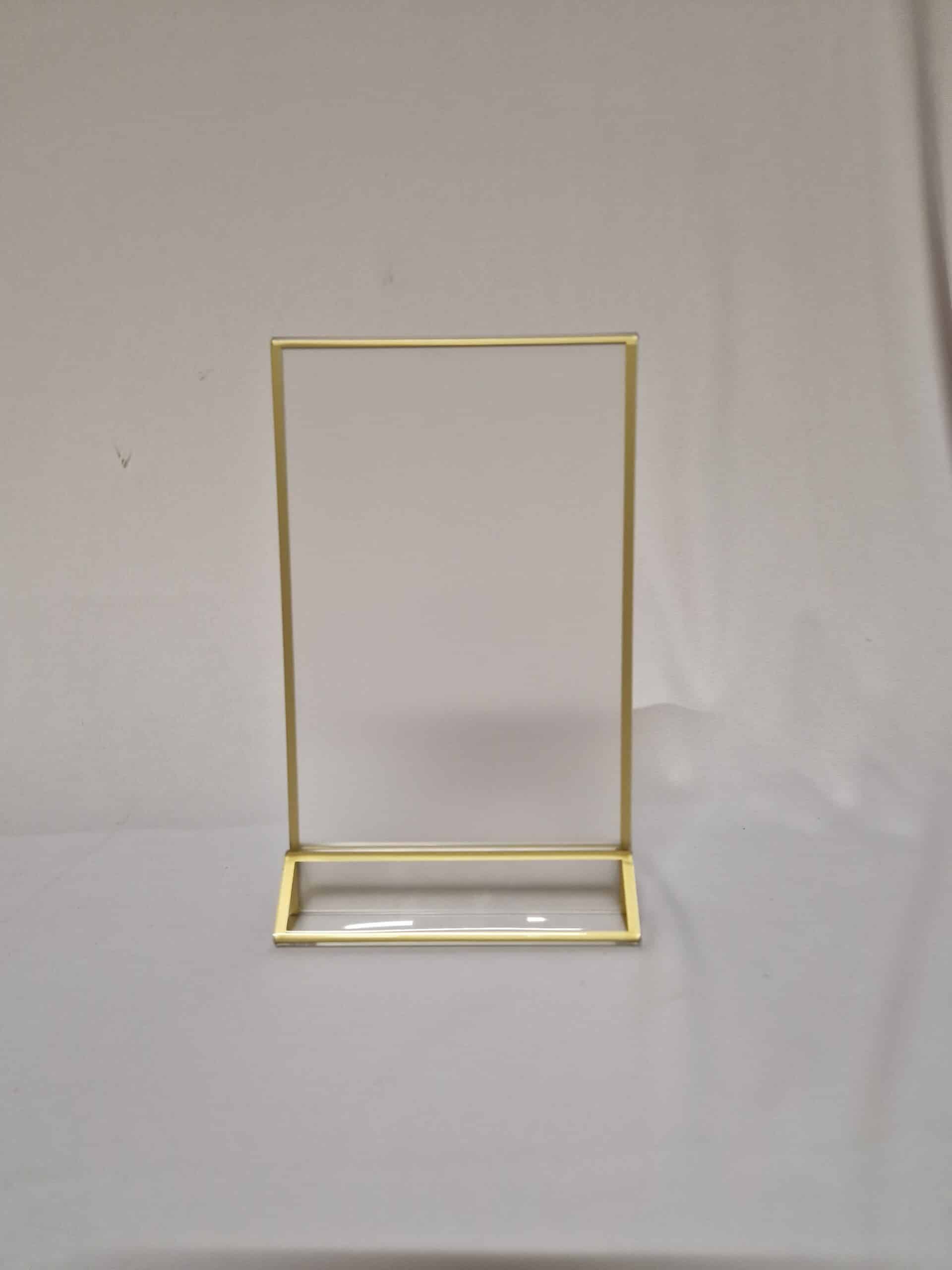 Porte-Menu De Table - Arabesque