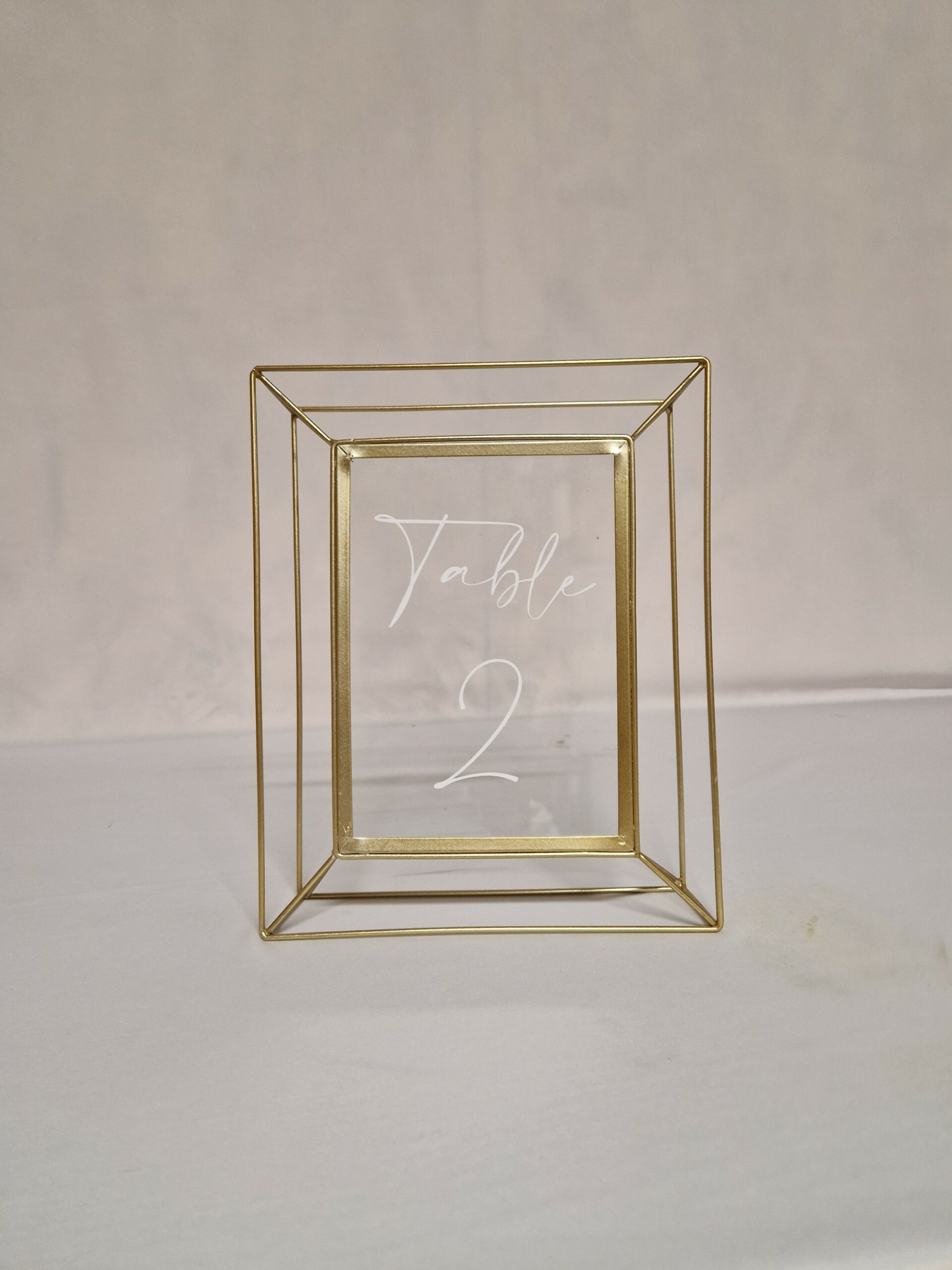 Porte-Menu De Table - Arabesque